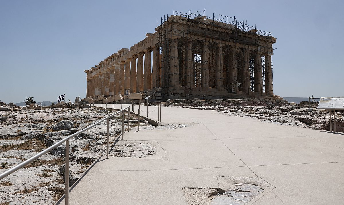 Korlátozzák az athéni Akropolisz látogatóinak napi számát - Startlap Utazás