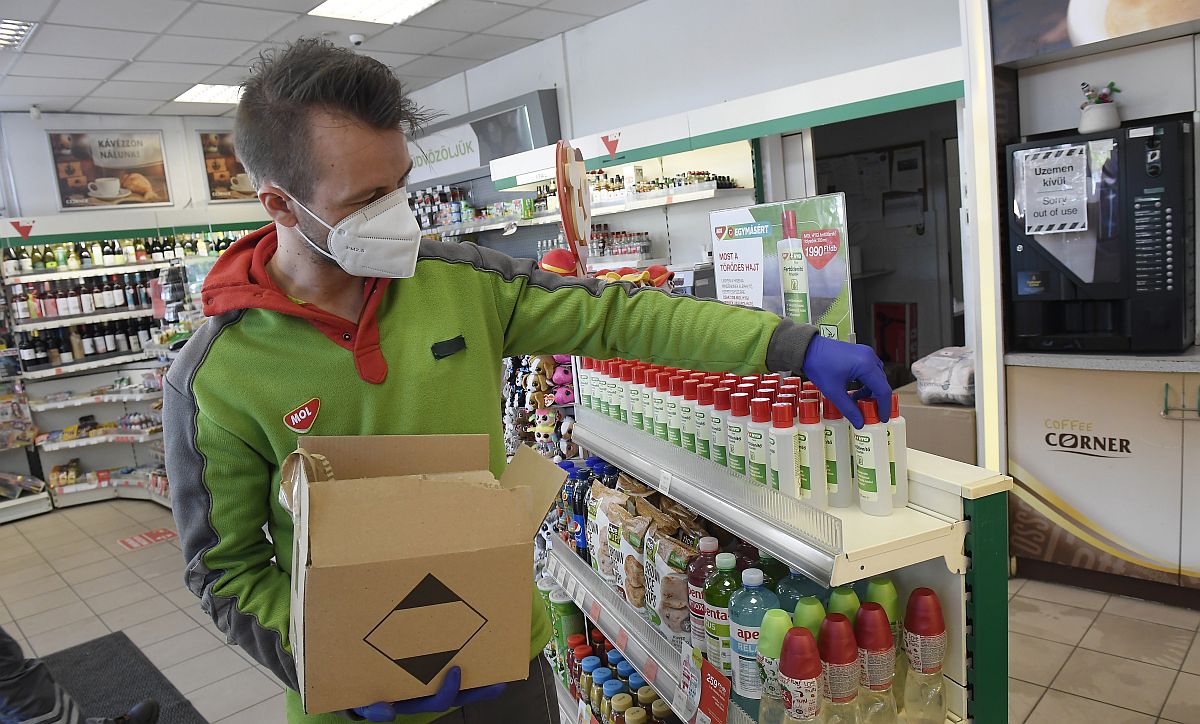 Már kapható MOL fertőtlenítője | Startlap Vásárlás