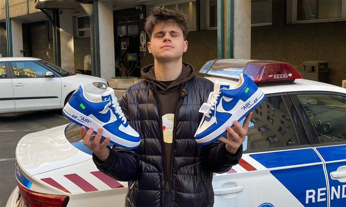 Meglett a 4,5 milliós cipő, amit a Balázs Kicks üzletből loptak el ...