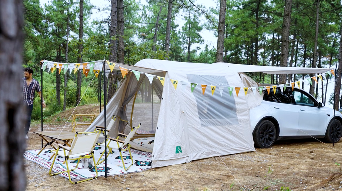 Teslával kempigezni – itt az 1200 dolláros Tentsla | Startlap Vásárlás