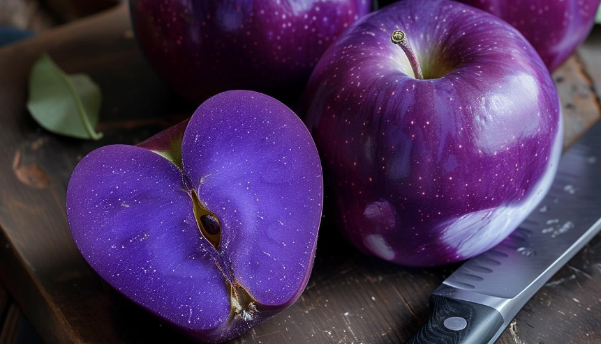 Lila almáról terjednek ámulatba ejtő fotók, de vajon igaziak ...